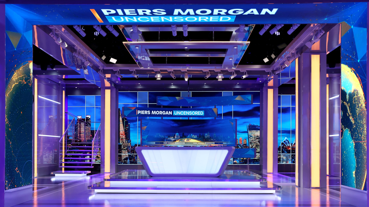 TalkTV (2022-2023) Broadcast Set Design Gallery