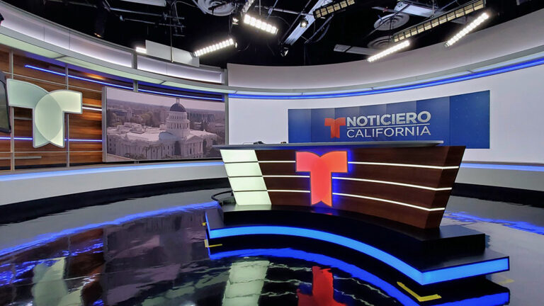 Telemundo 20 Broadcast Set Design Gallery