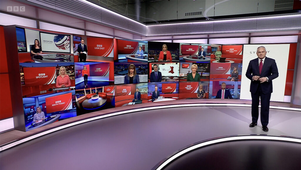 BBC News Studio C Broadcast Set Design Gallery