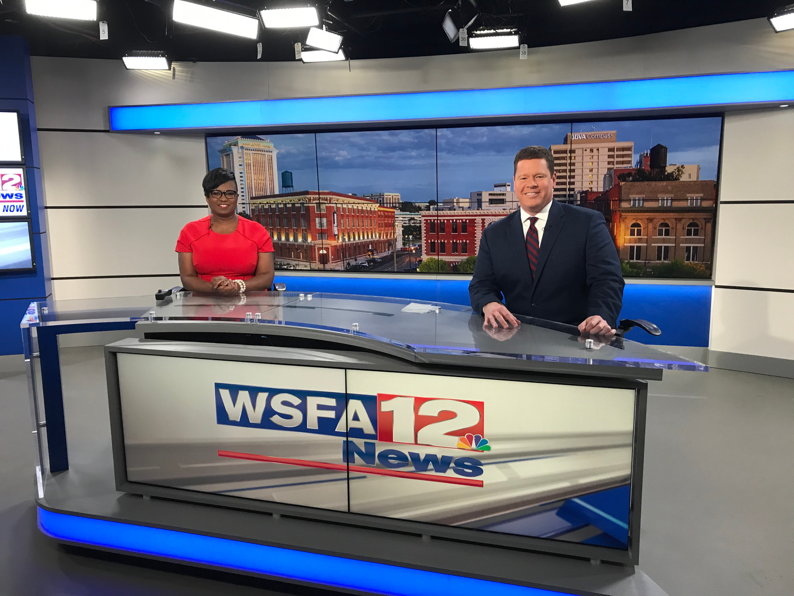 WSFA Broadcast Set Design Gallery