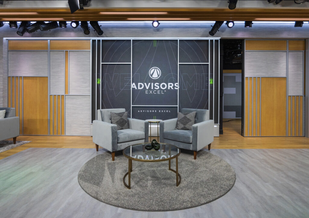 Advisors Excel adds corporate broadcast studio - NewscastStudio