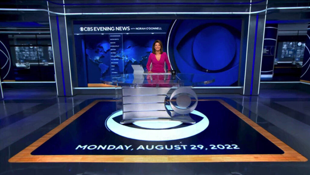 Fox News Studio N and Newsroom Broadcast Set Design Gallery