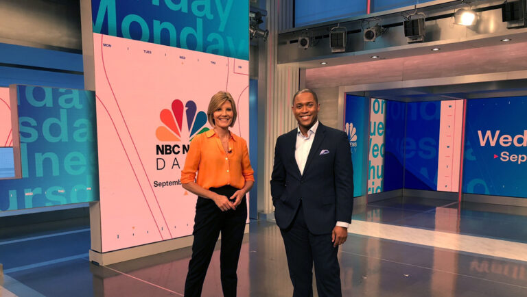 Anchor's tweet provides clues about 'NBC News Daily' set, graphics ...