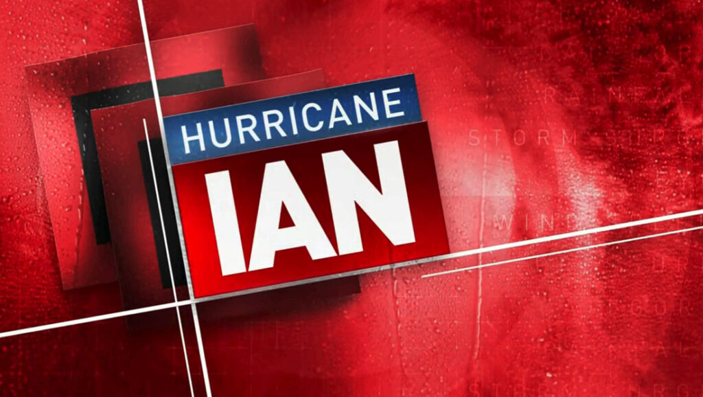 How the networks covered Ian's destruction Sept. 28 - NewscastStudio