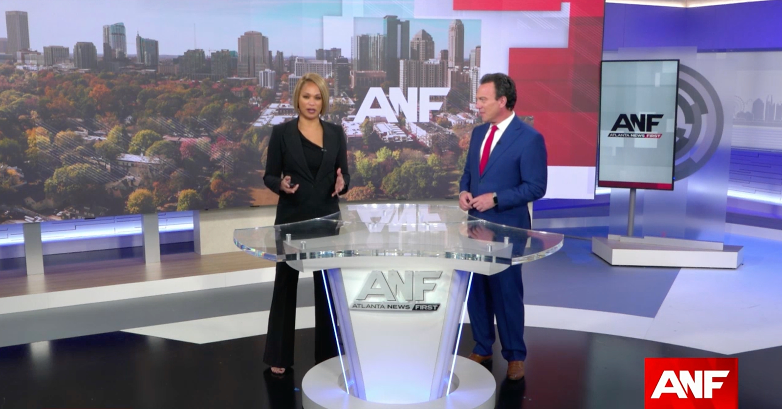 Atlanta News First - Broadcast Set Design Gallery