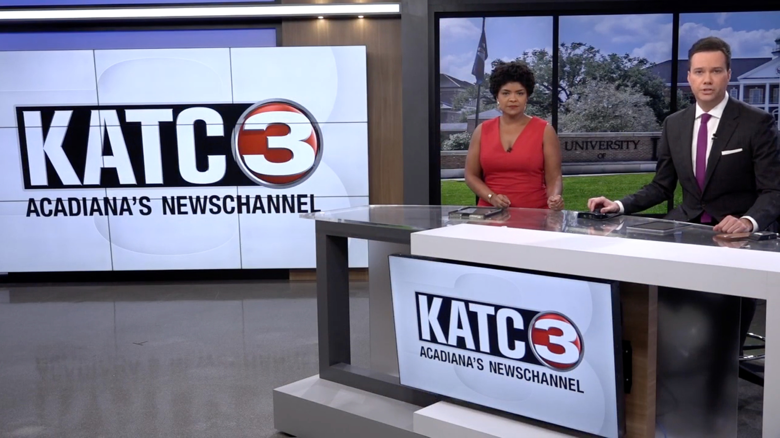 KATC 3 News - Broadcast Set Design Gallery