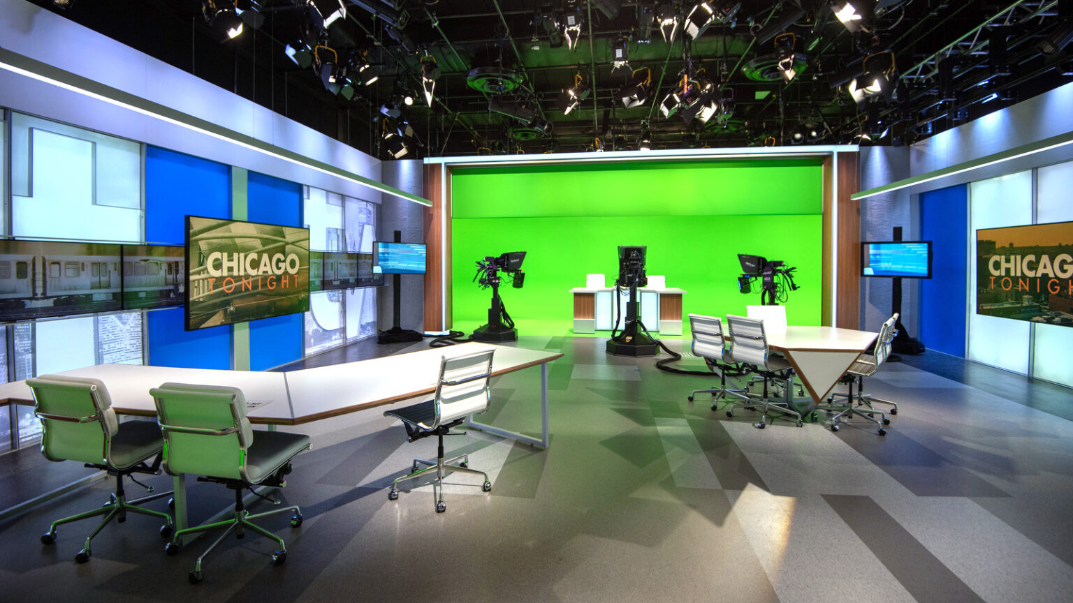 EWTN News Nightly Broadcast Set Design Gallery