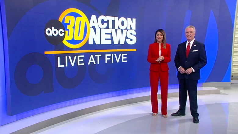 Fresno ABC debuts set with panoramic LED displays - NewscastStudio