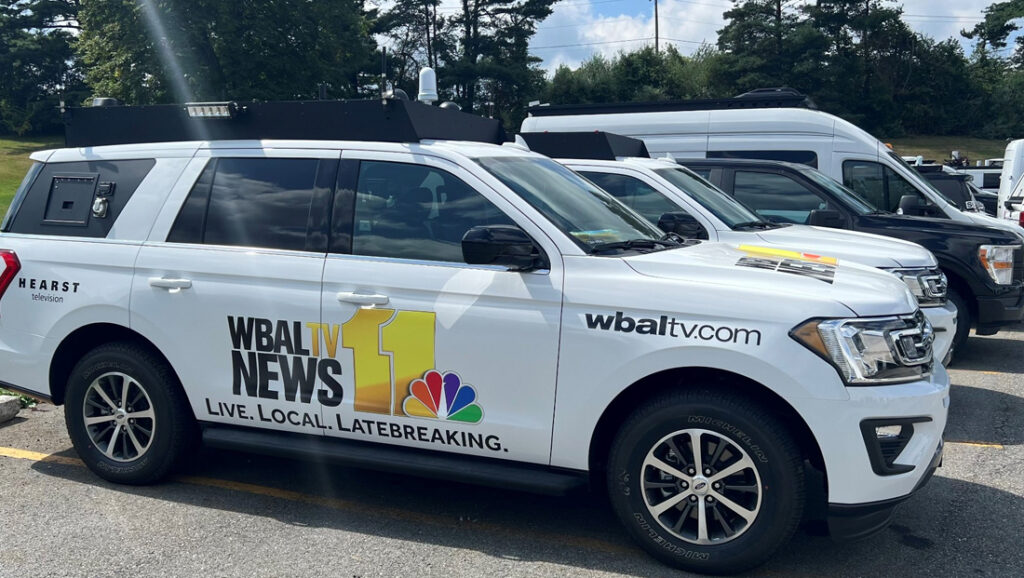WBAL gets new weather truck — but opts out of any fancy branding ...