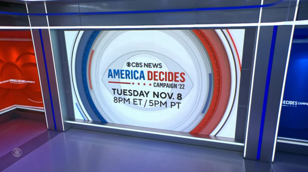 Networks build anticipation for 2022 election night - NewscastStudio