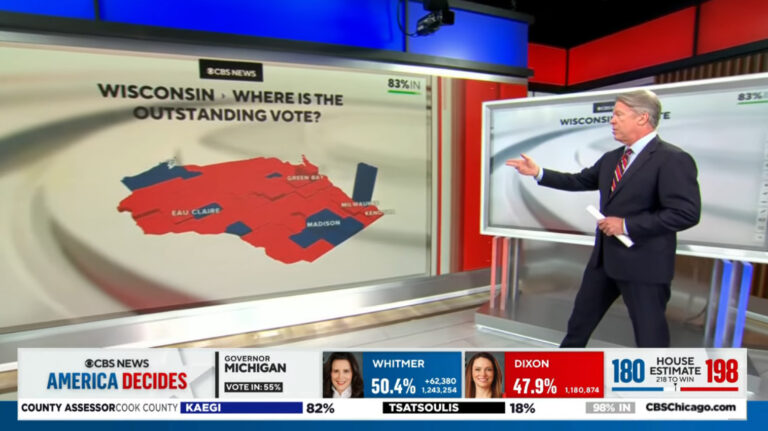 Election night reveals full look at CBS's new election look ...