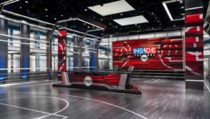 WDRB Micro Studio Broadcast Set Design Gallery