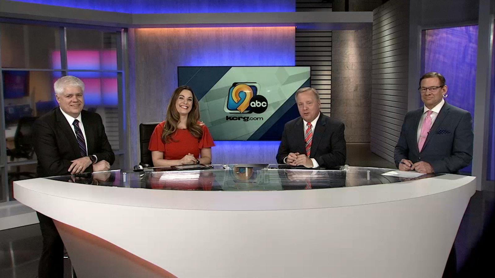 KCRG Broadcast Set Design Gallery