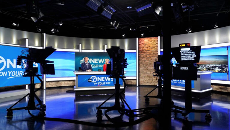 Fox News Studio H Broadcast Set Design Gallery