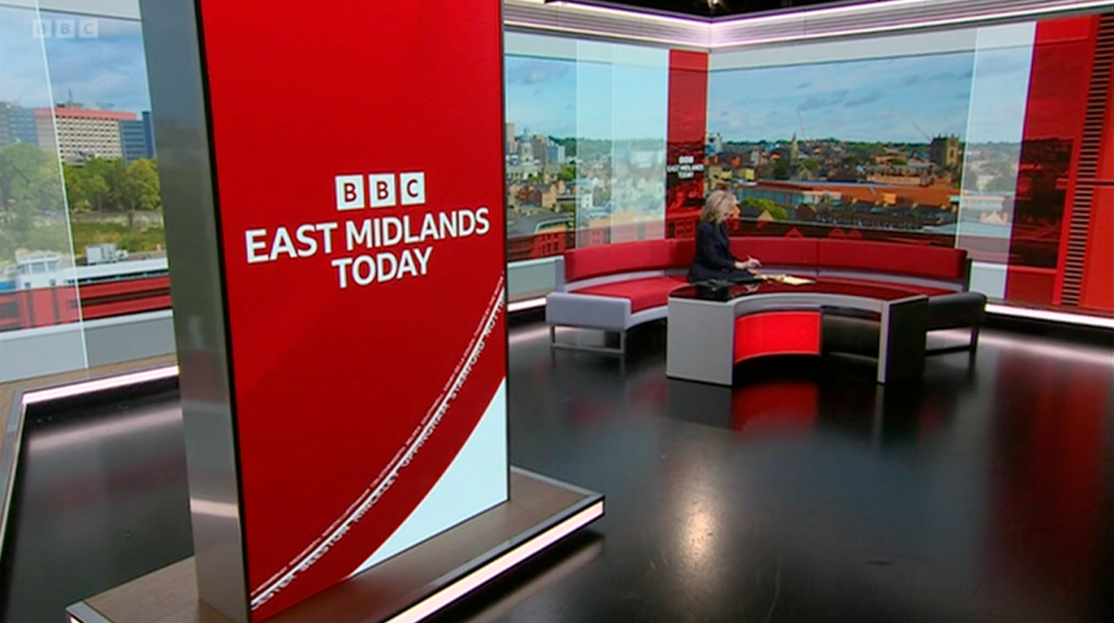 BBC East Midlands Broadcast Set Design Gallery