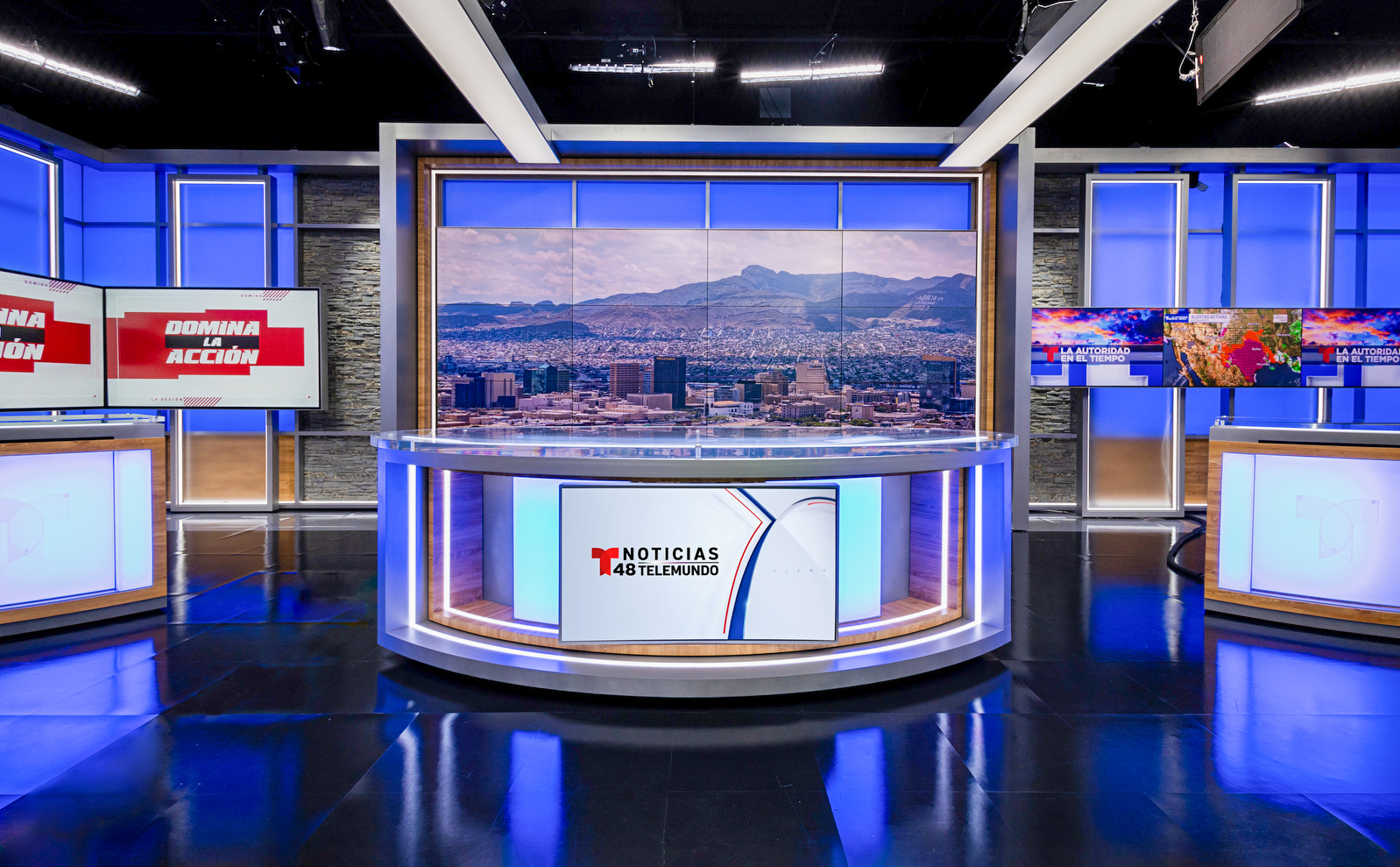 Telemundo 48 El Paso - Broadcast Studio Gallery Telemundo 48 El Paso - Broadcast Studio Gallery