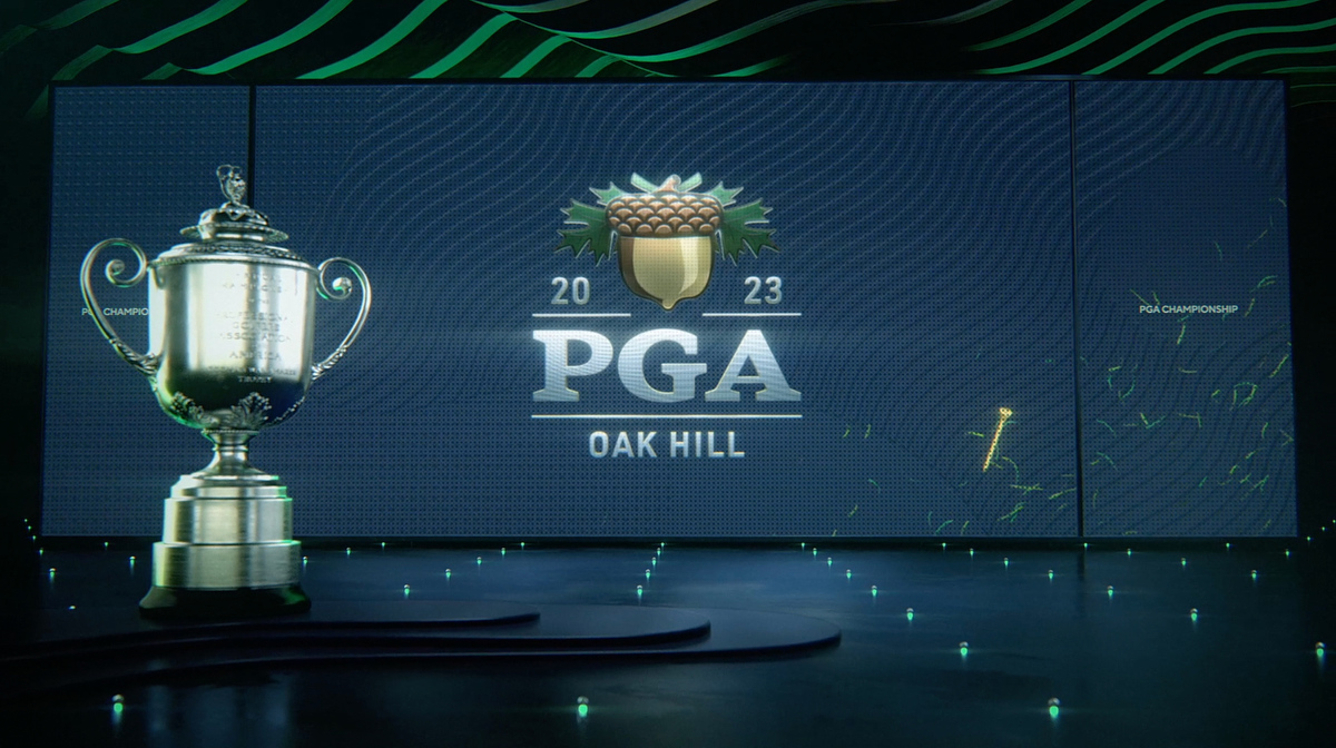 PGA Championship on CBS / ESPN Motion Graphics and Broadcast Design Gallery