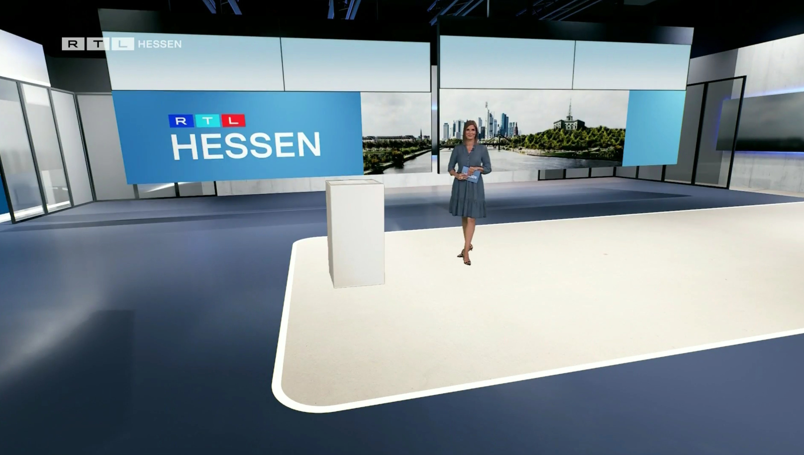 RTL Hessen Broadcast Set Design Gallery