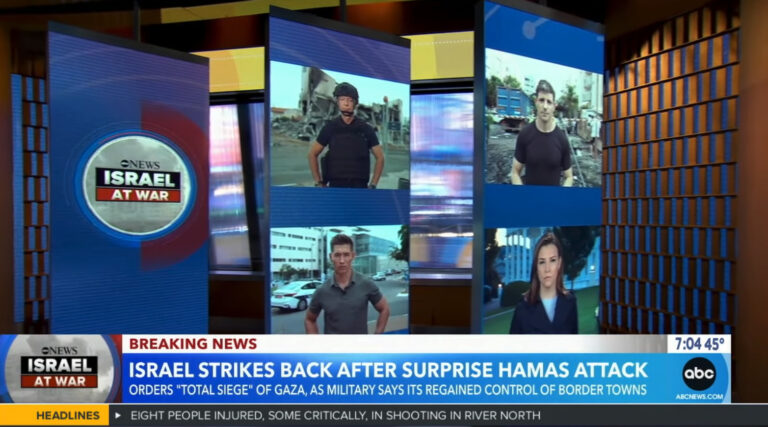 As war in Israel rages, U.S. networks offer extended coverage ...