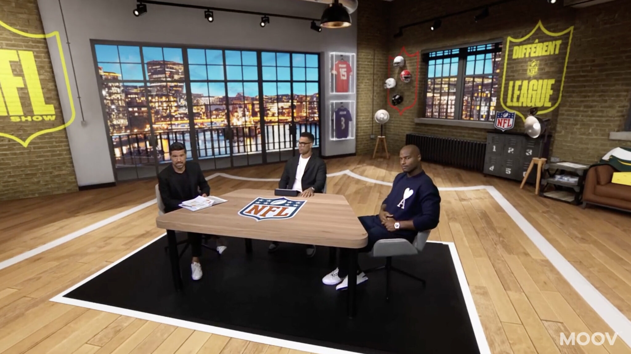 'The NFL Show' settles into spacious virtual loft space - NewscastStudio