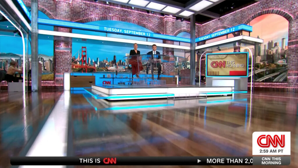 CNN morning news returns to former 'New Day' set - NewscastStudio