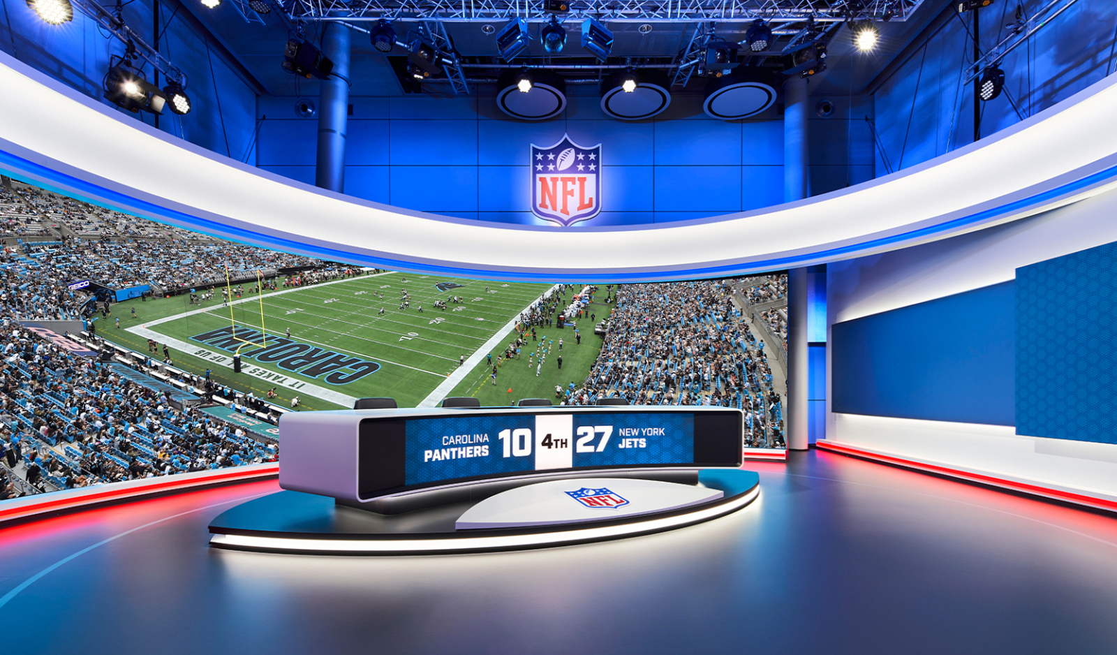 RTL NFL Broadcast Set Design Gallery