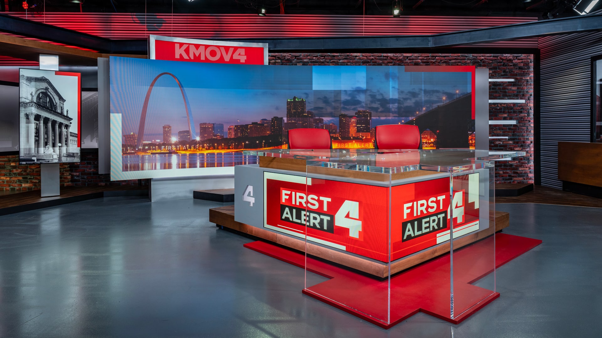 KMOV - First Alert 4 - Broadcast Studio Design Gallery