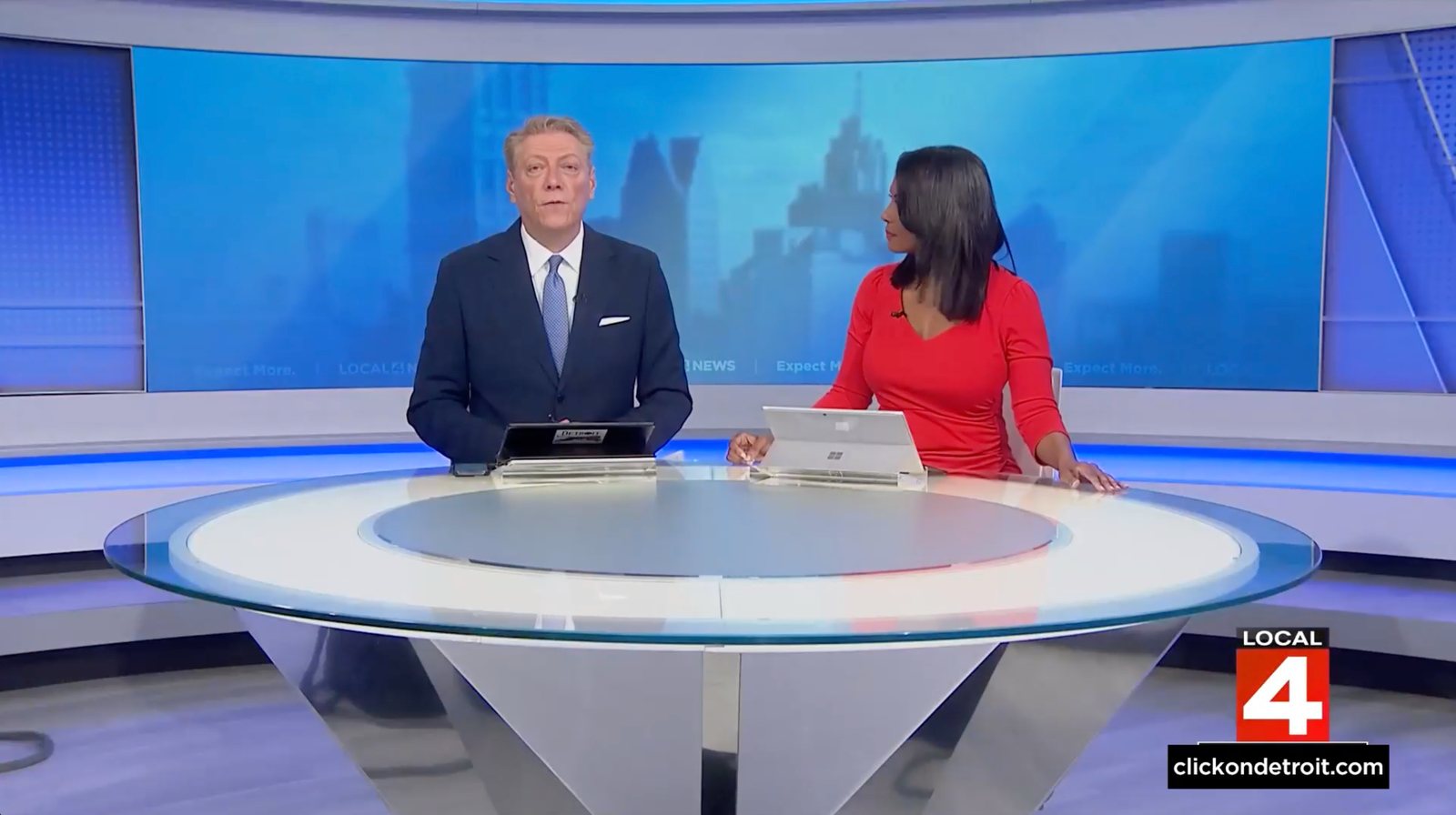 Click On Detroit / Local 4 – Broadcast Studio Gallery