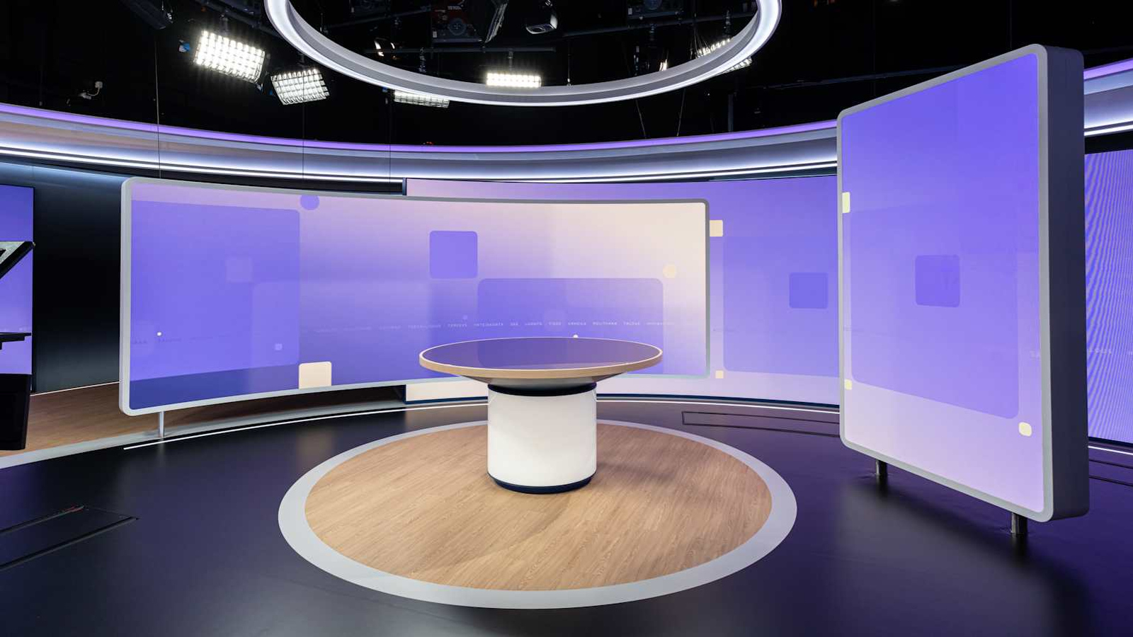 Yle Broadcast Set Design Gallery
