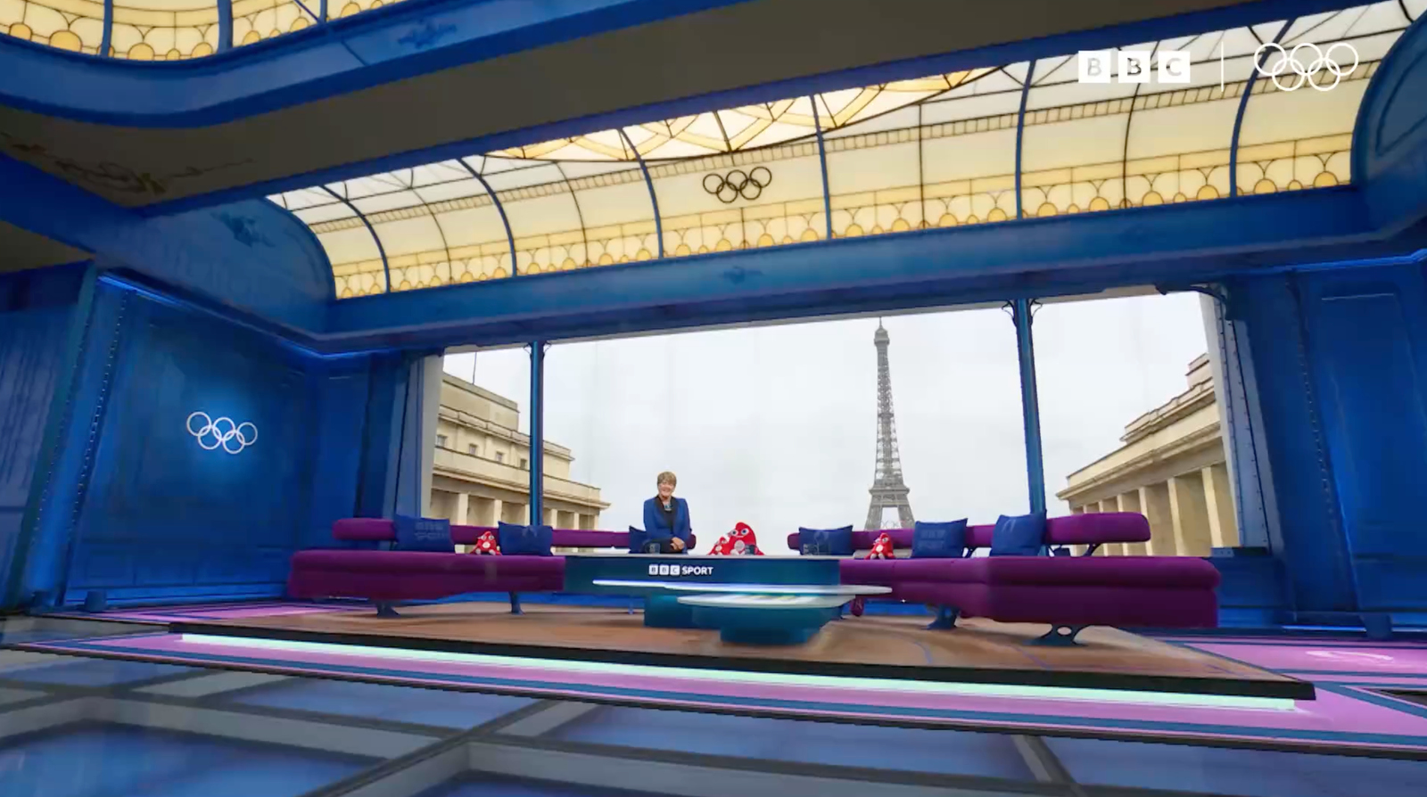 BBC Paris Summer Olympics Broadcast Set Design Gallery