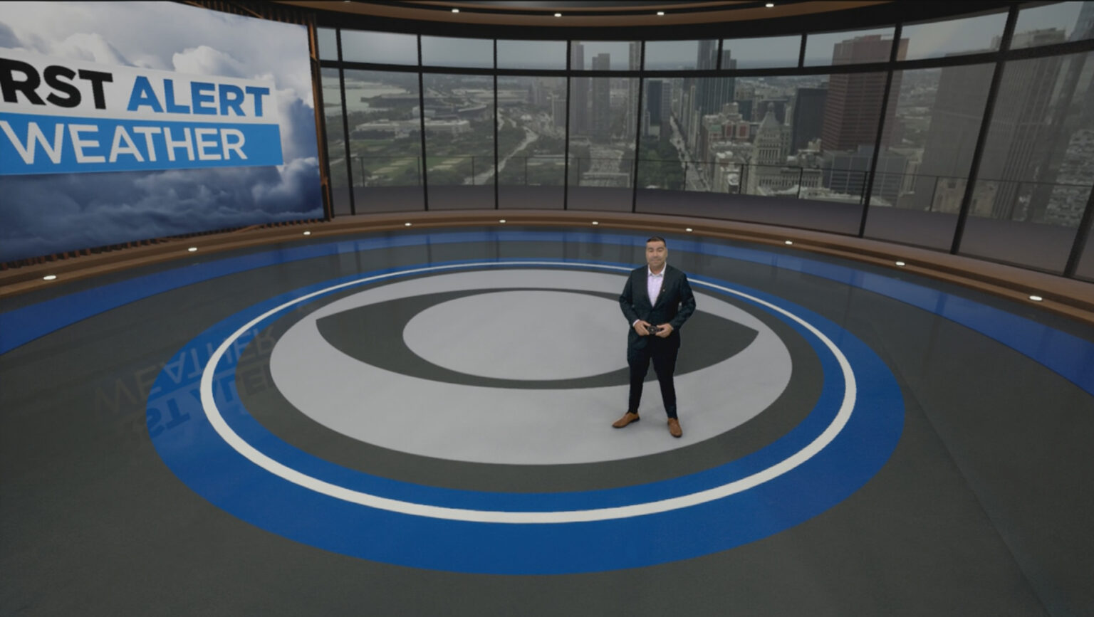WAVE-TV Broadcast Set Design Gallery
