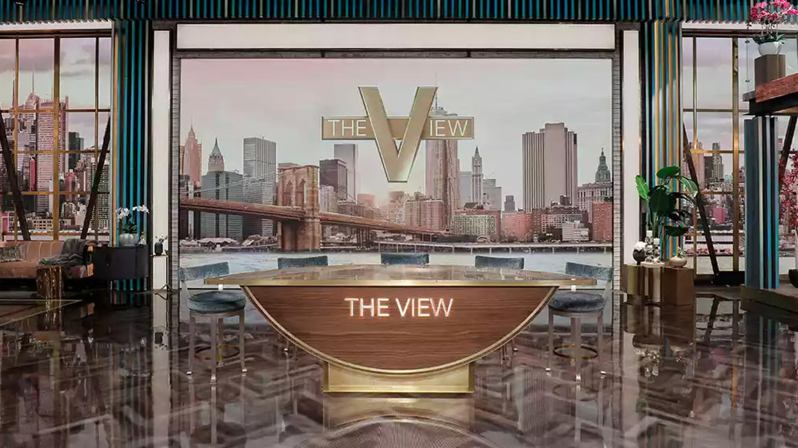 ABC Studio B Broadcast Set Design Gallery