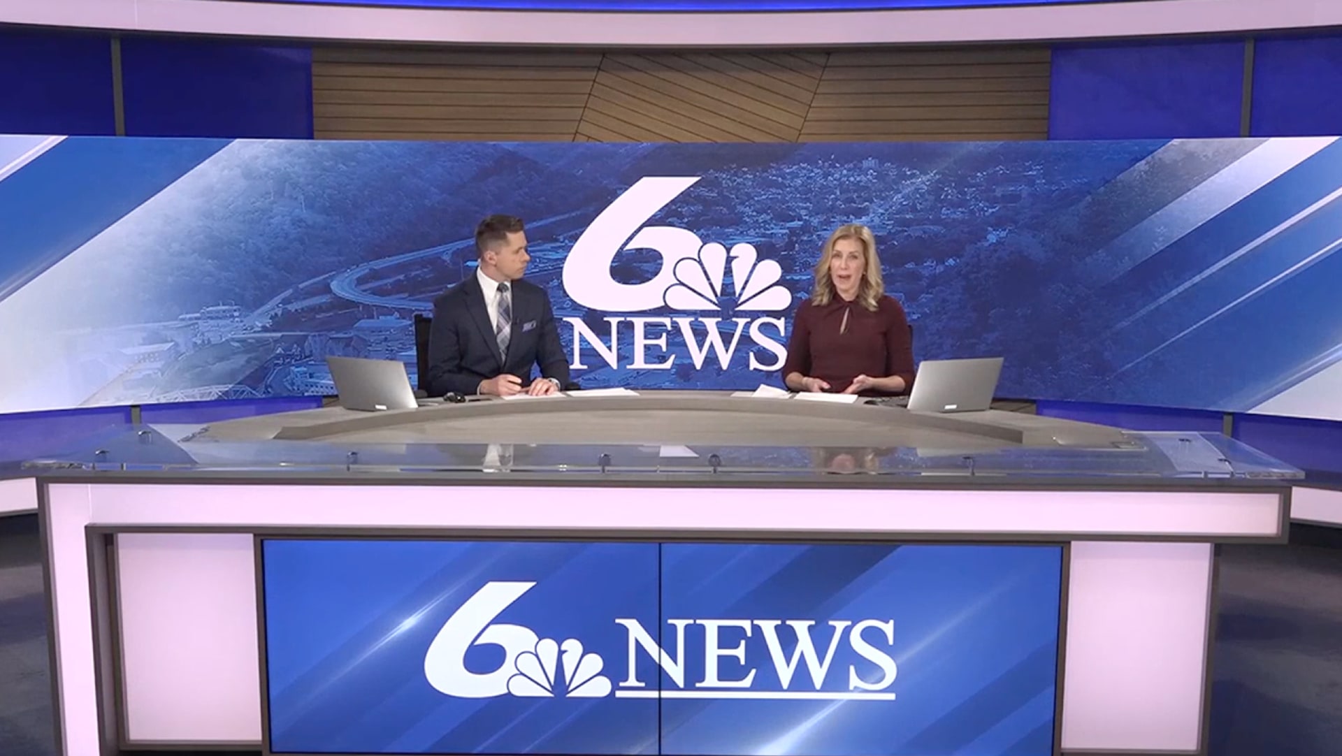 6 News WJAC Broadcast Studio Design Gallery