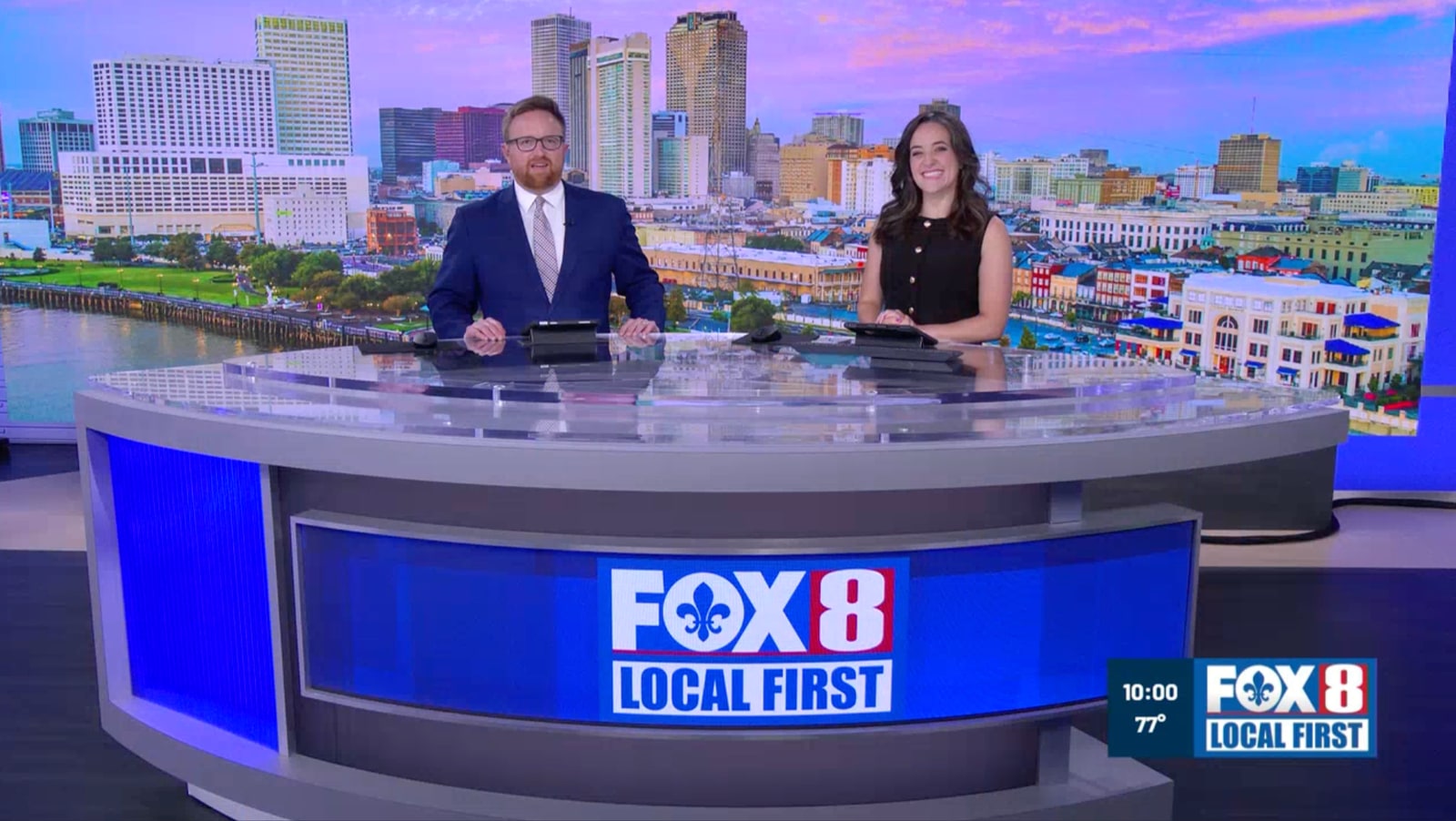 WVUE Broadcast Set Design Gallery