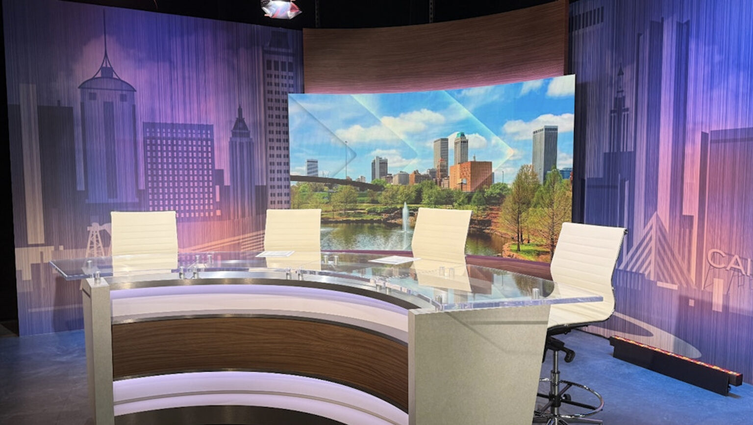 Explore Thousands of Broadcast Set Photos & Studio Technology