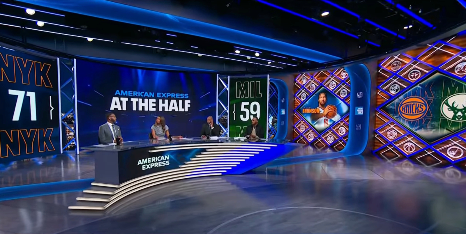 NBC Sports Studio 1 Broadcast Set Design Gallery