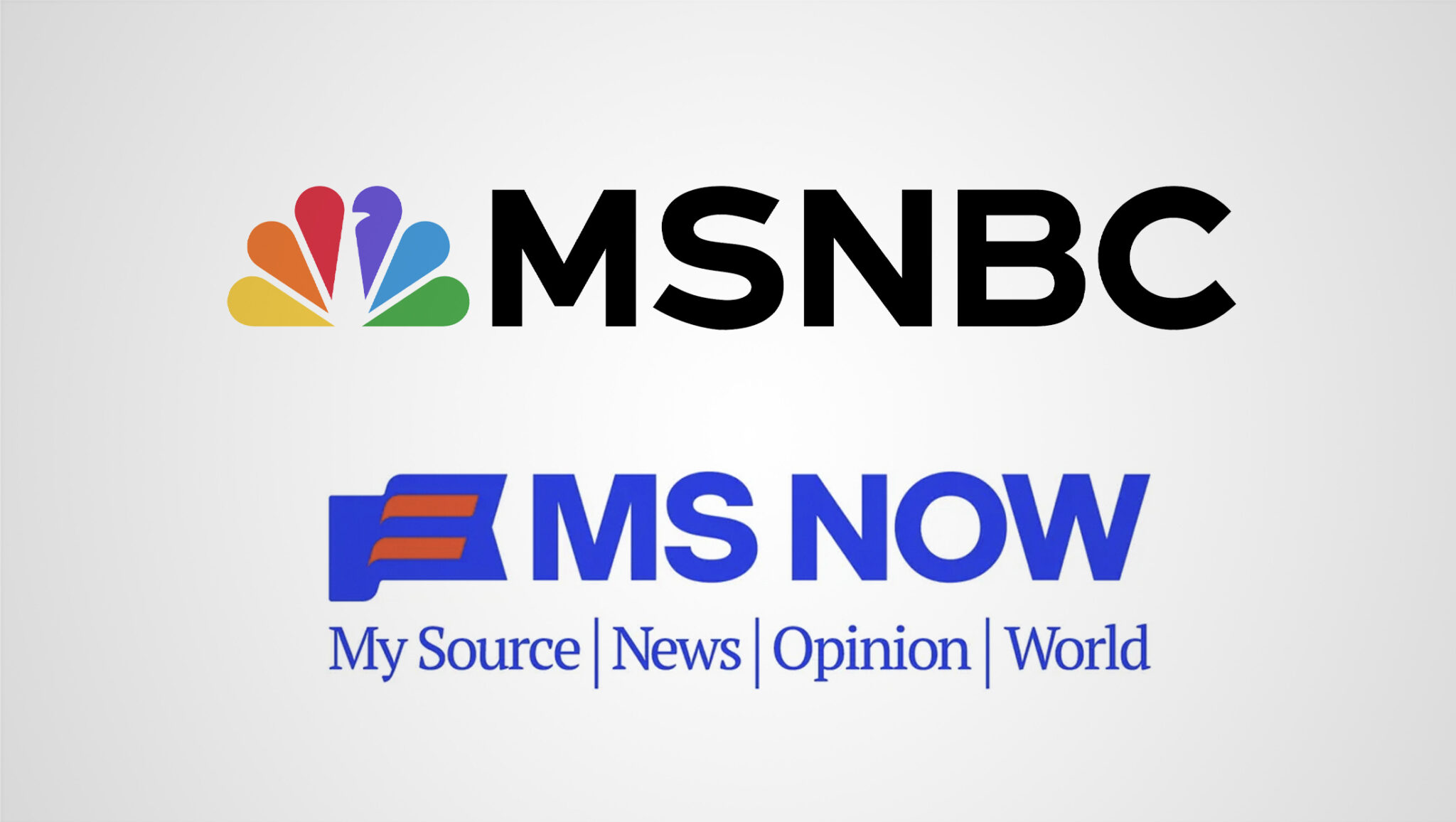 MSNBC announces new name, drops peacock from logo - NCS | NewscastStudio