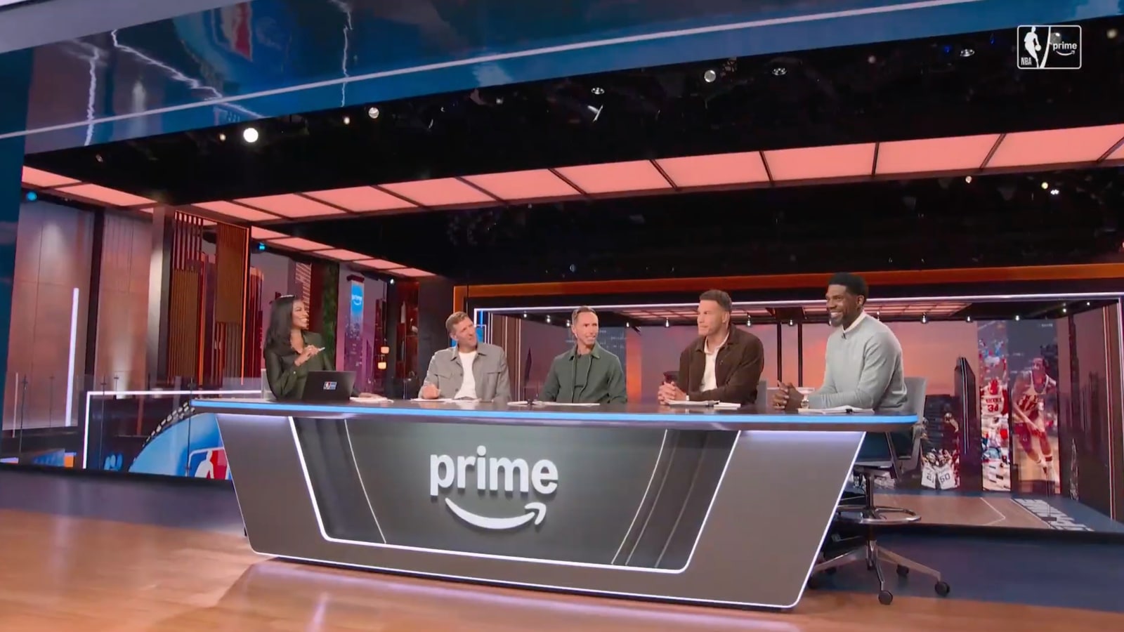 NBA on Prime Broadcast Set Design Gallery