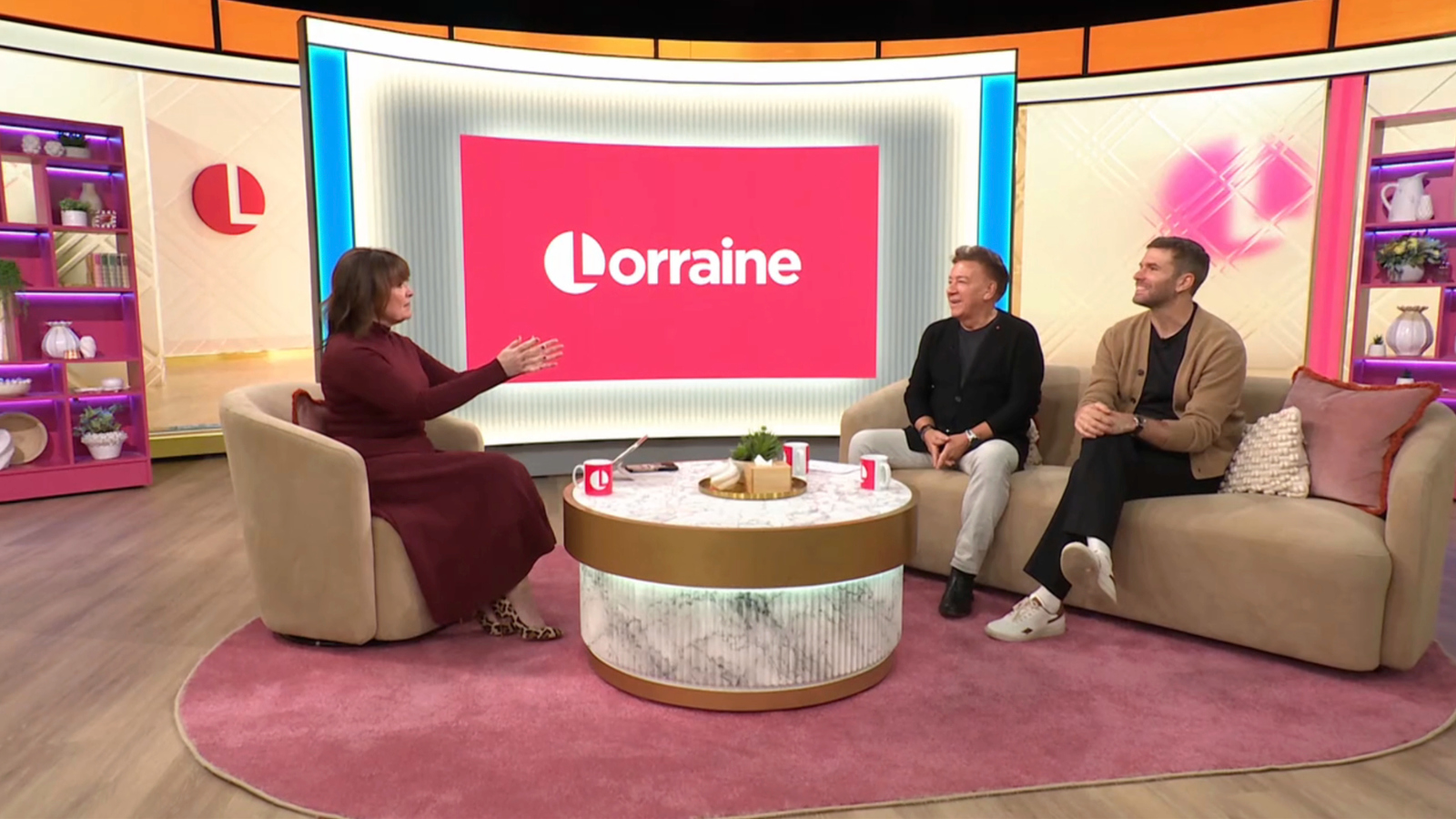 Lorraine Broadcast Set Design Gallery
