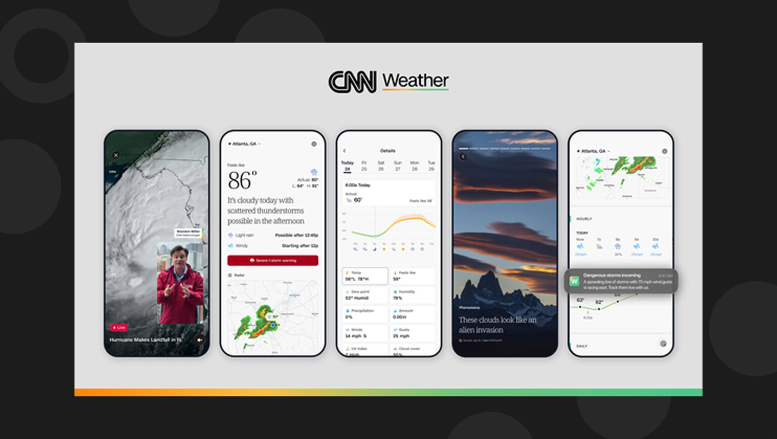 CNN launches standalone weather app - NCS | NewscastStudio
