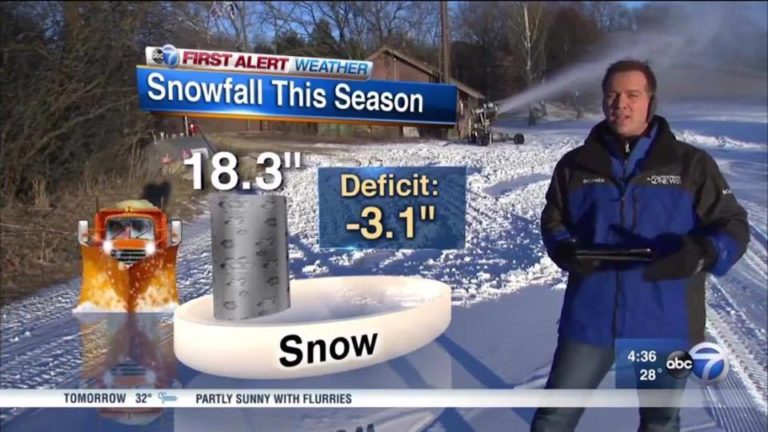 Meteorologist Larry Mowry uses graphics to focus his weather ...